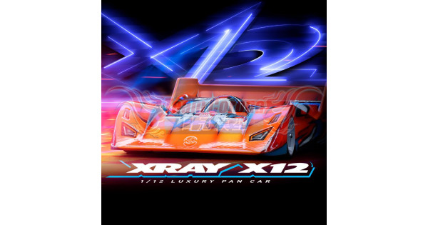 XRAY X12 2025 Spec 1/12-Scale Electric Pan Car 370020